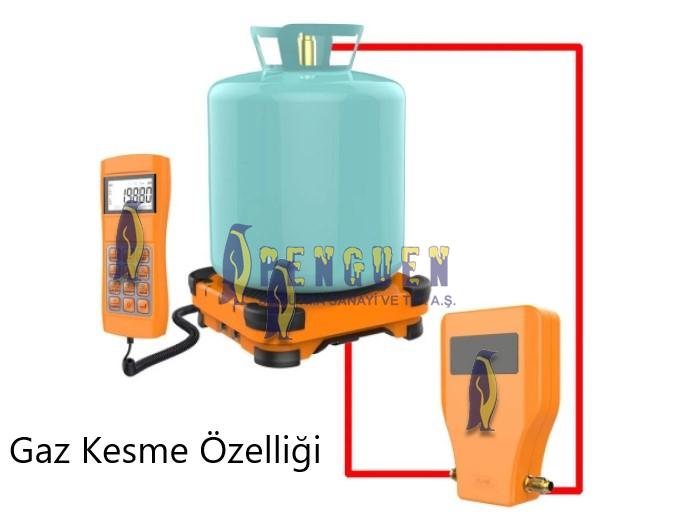 Dijital Gaz Terazisi LMC-300 (Selenoid Valfli) - 166.67 Dolar + KDV